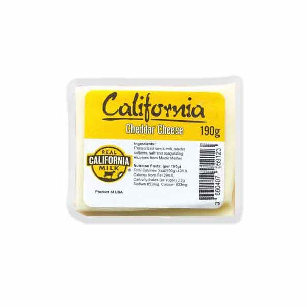 California Cheddar Cheese 190g | Lazada PH