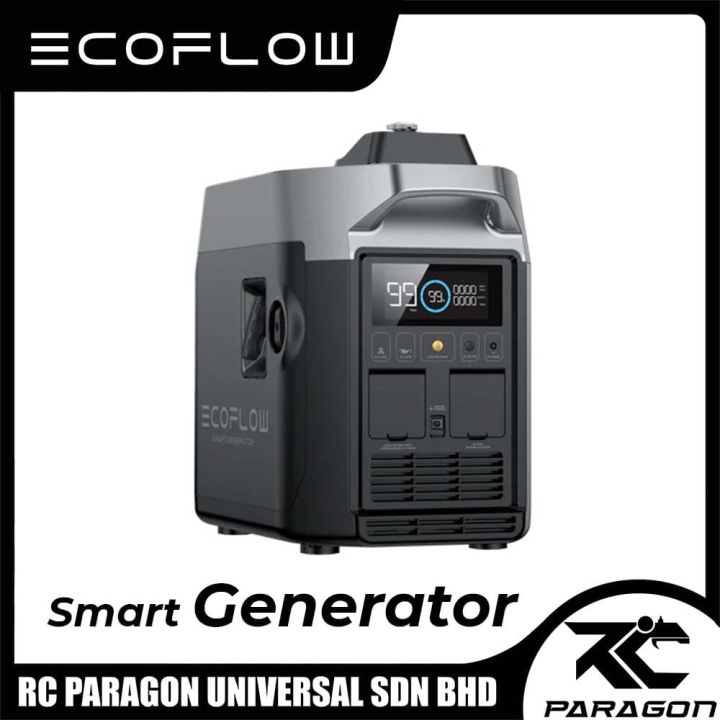 EcoFlow Smart Generator (Dual Fuel) LPG Gas Genset | Lazada