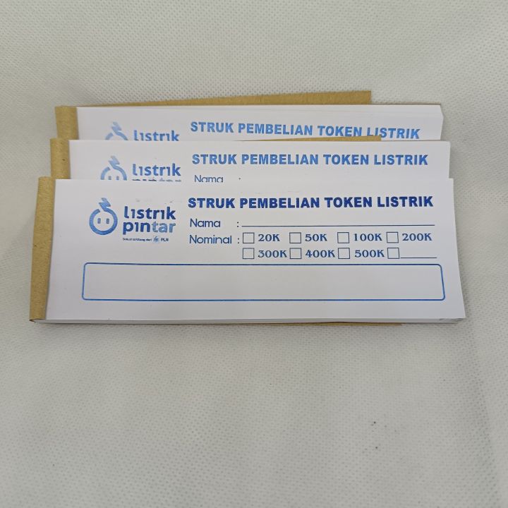 STRUK PEMBELIAN TOKEN LISTRIK | Lazada Indonesia