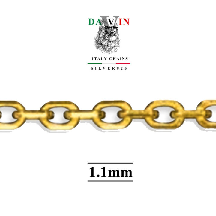 สร้อยคอ Davin ITALY 🇮🇹 สร้อยคอทองคำแท้ 9K Gold (Au 375) รุ่น Square D.C ...