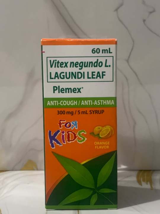 PLEMEX FOR KIDS 300MG/5ML SYRUP (VITEX NEGUNDO L./LAGUNDI LEAF) ANTI ...