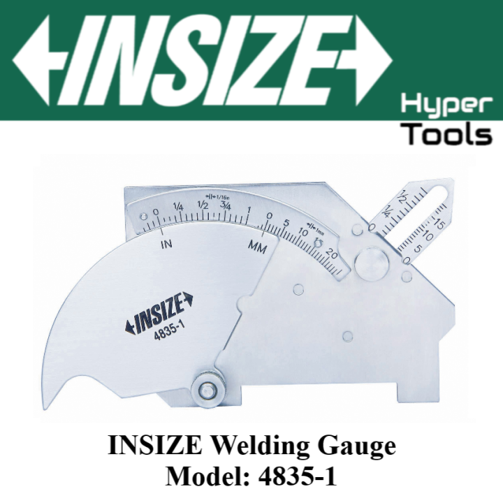 INSIZE Welding Gauge / Welding Gage (Model: 4835-1) | Lazada