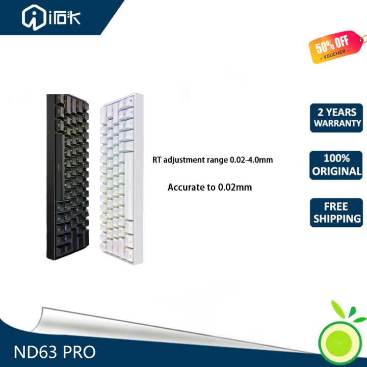 Irok ND63 PRO Magnetic axis mechanical keyboard 0 dead zone hot ...