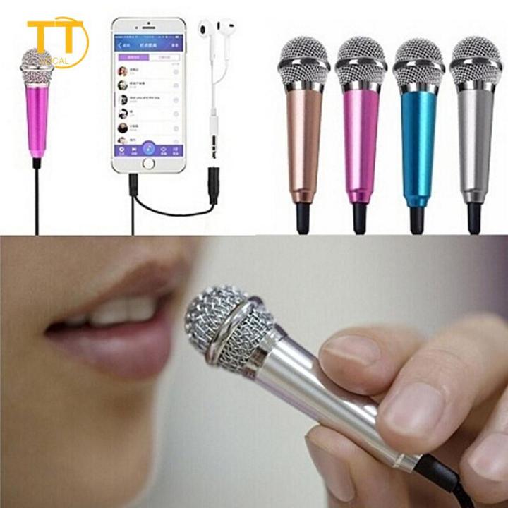 Tri-Town Mini Karaoke Condenser Microphone for Phone Computer Mini ...