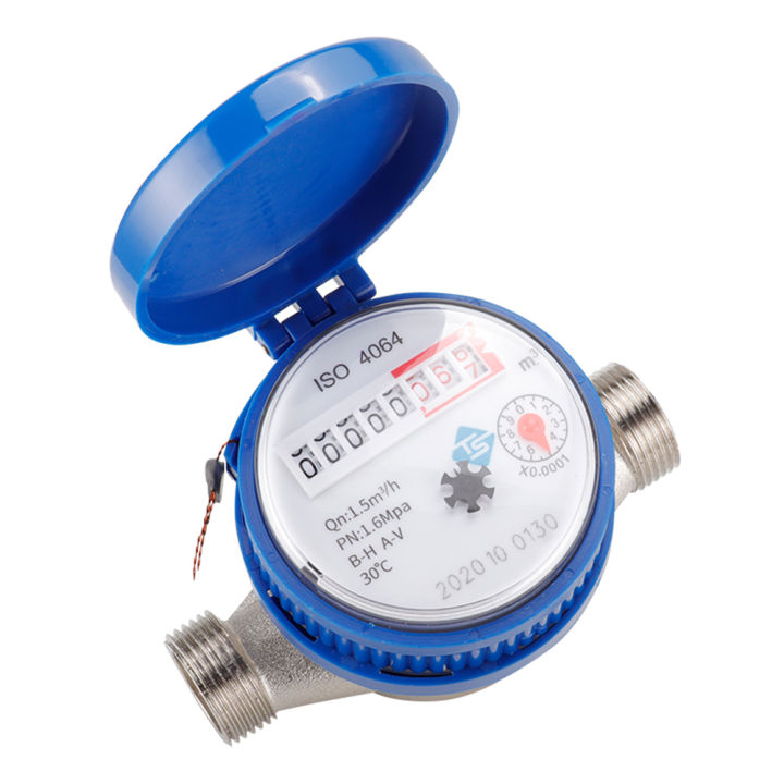 Cold Smart Water Meter Rotary Wing E-Type Precision Digital Display ...