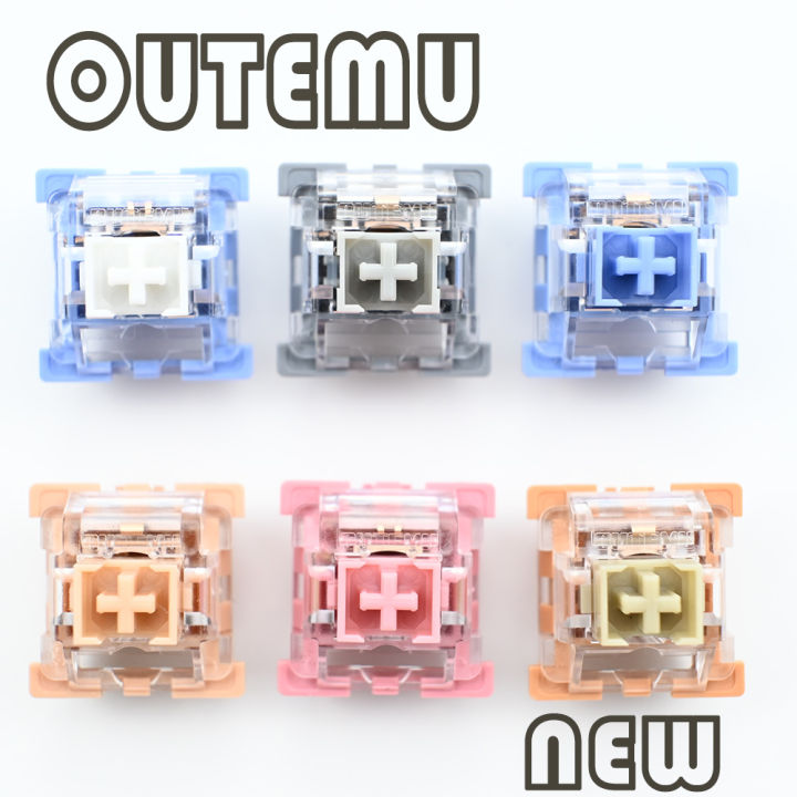 Outemu Switches Lubed Mechanical Keyboard Switch Silent Clicky Linear ...