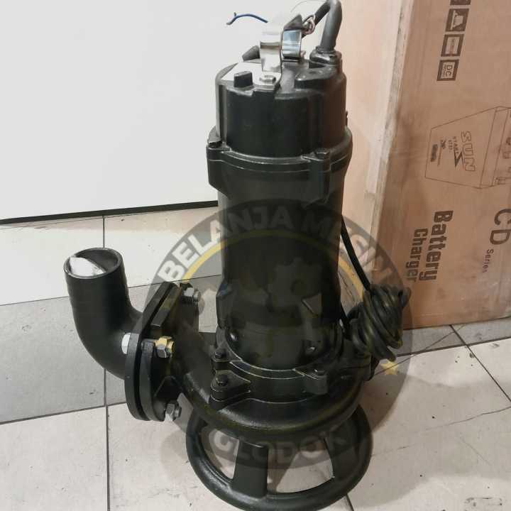 Pompa celup air kotor Submersible Pump 3 inch 3 phase Tsuzumi WQG 40-9 ...