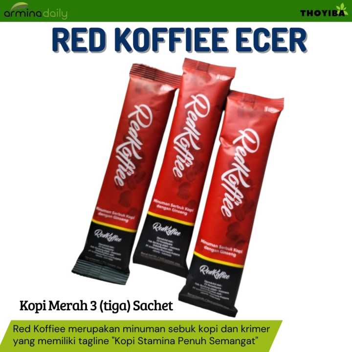 Red Koffiee - Kopi Merah Khasiat Kemasan 3 Sachet | Lazada Indonesia