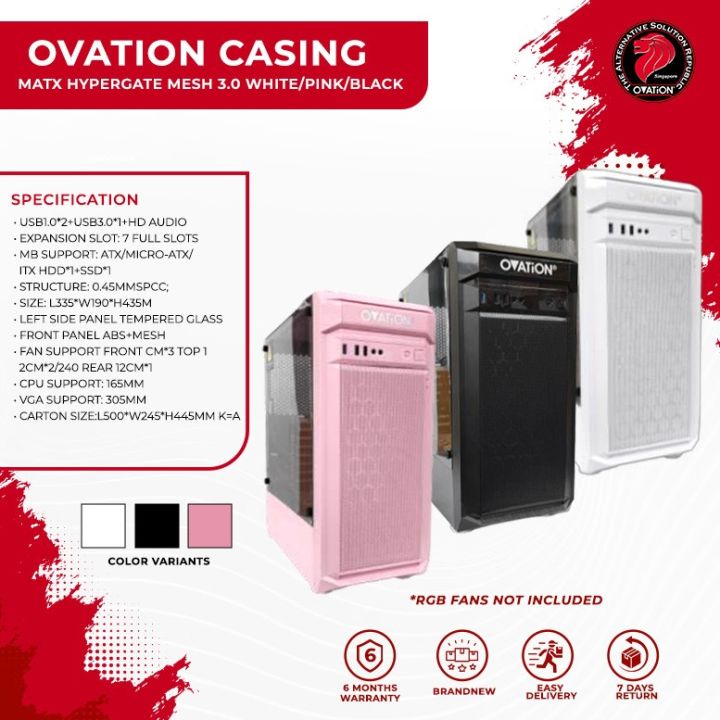 OVATION CASE MATX HYPERGATE MESH | Lazada PH