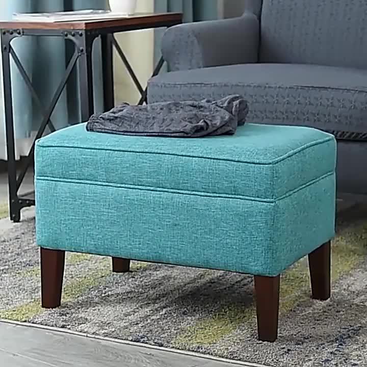 สีทึบที่วางเท้าปกยืด Ployester อุจจาระครอบคลุมพอดีสี่เหลี่ยมผืนผ้าการ ...