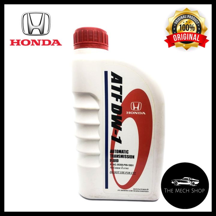 Honda ATF DW-1 Automatic Transmission Fluid (1 Litre) (100% Original & Genuine) | Lazada