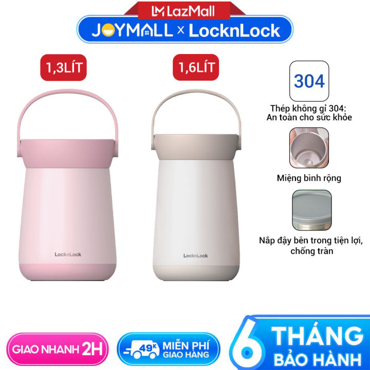 Bình giữ nhiệt đựng thức ăn LocknLock Mushroom LHC8048 LHC8049, Hàng ...