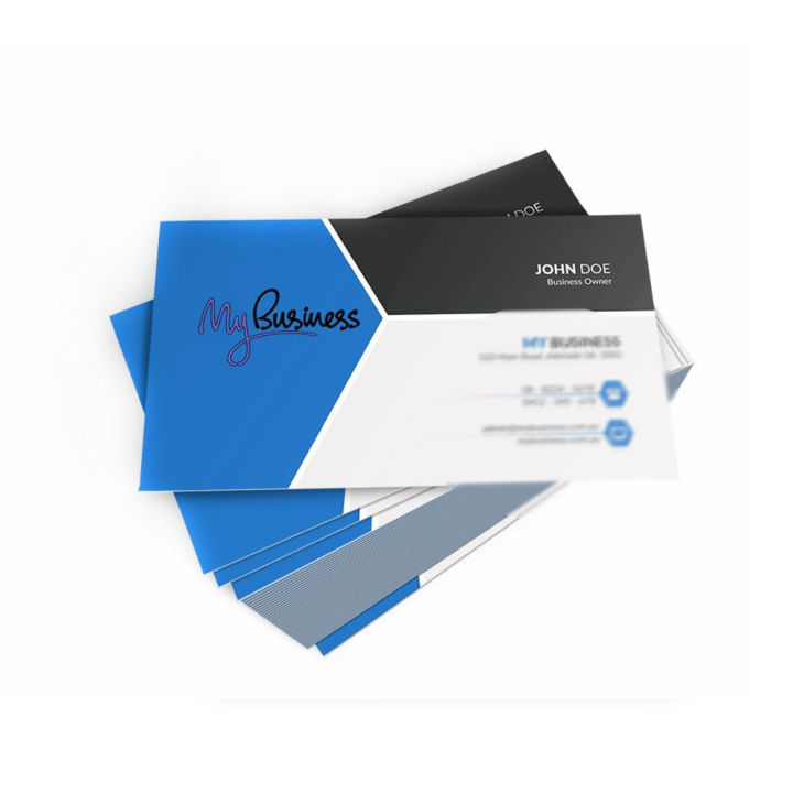 10/50/100pcs Laminated Calling Card / Business Card Personalized Thank ...