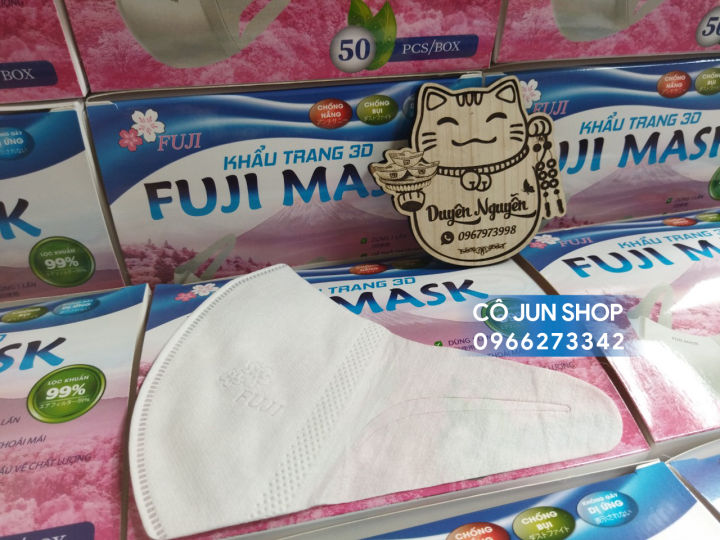 Khẩu trang 3D Fuji Mask 50 cái/ hộp | Lazada.vn