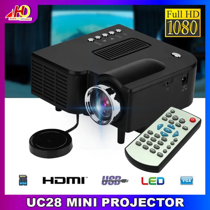 Portable Projector YG300 1080P Full HD Projector Home Theater ...