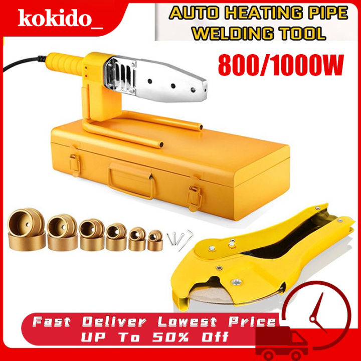 【With Free PPR Cutter+Iron Case】800W 1000W Big-Tree PPR Fusion Machine ...