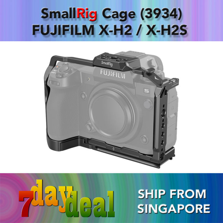 SmallRig Cage for Fujifilm X-H2 / X-H2S (3934) | Lazada Singapore