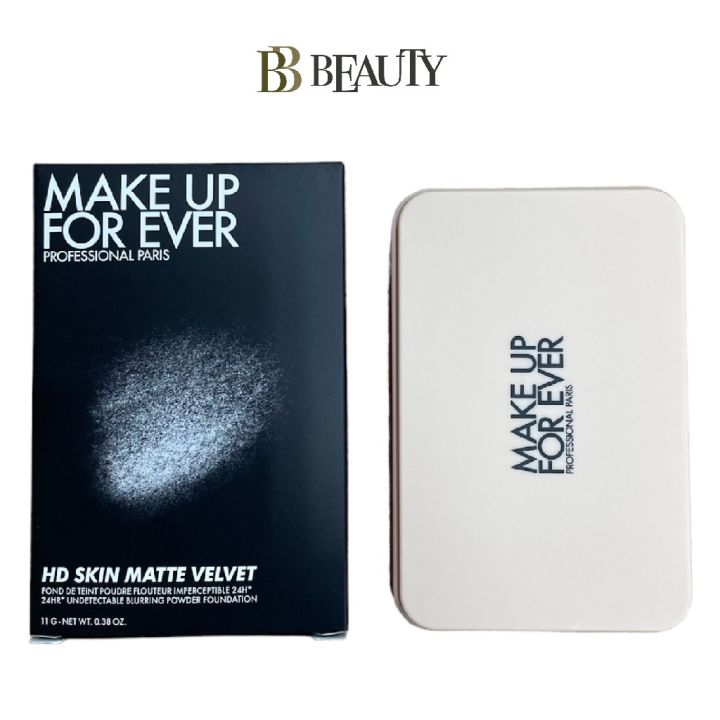 NEW Make Up For Ever HD SKIN POWDER FOUNDATION MATTE COMPACT BLURRING ...