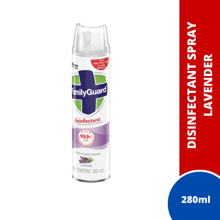 FamilyGuard Disinfectant Spray Lavender (280ml) | Lazada