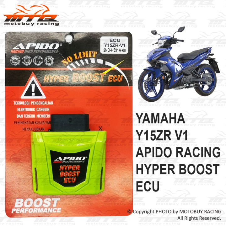APIDO RACING HYPER BOOST ECU FOR YAMAHA Y15ZR V1 | Lazada