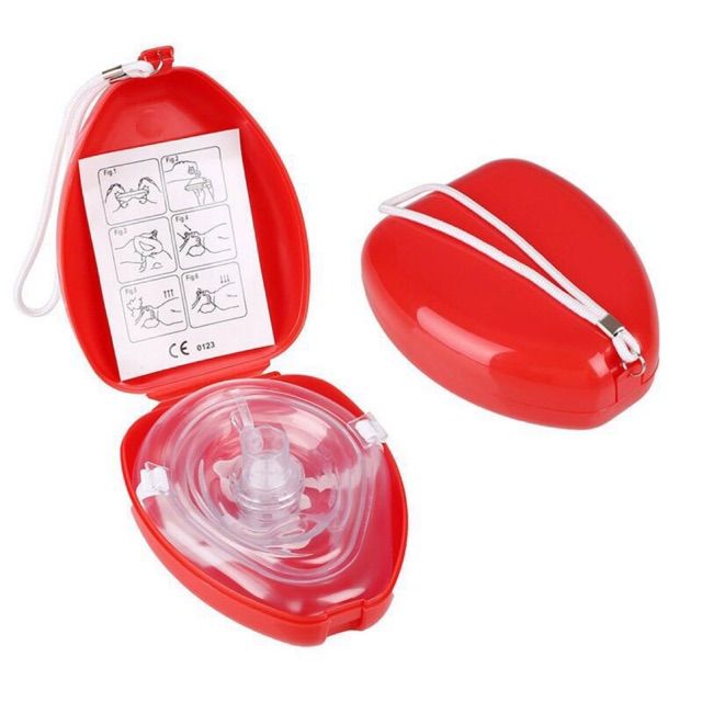 CPR Pocket Mask w/ Plastic Casing | Lazada PH