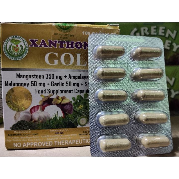 XANTHONE PLUS GOLD 10 CAPSULES | Lazada PH