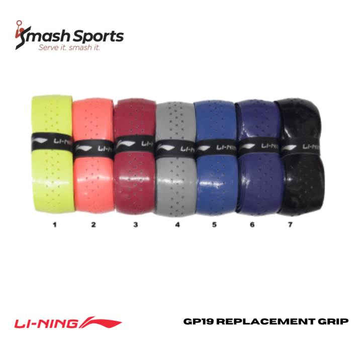 Lining GP19 Badminton Replacement Grip | Lazada Singapore