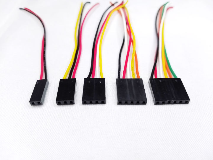 PC FIRST DUPONT WIRE FEMALE to OPEN WIRE 2.54mm 8cm(1-PC per ORDER ...