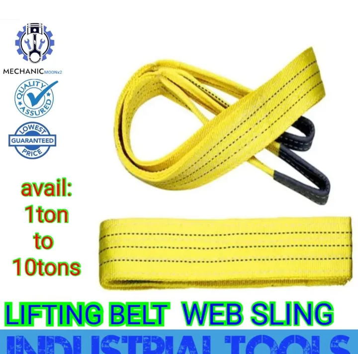100% HIGH QUALITY POLYESTER WEBBING SLING BELT FOR LIFTING 6"x6tx6m ...
