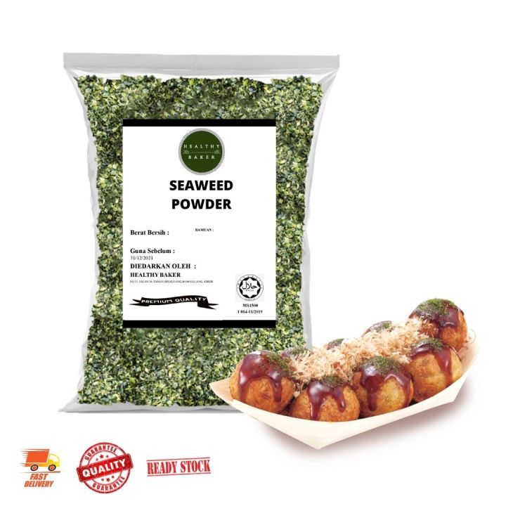 READY STOCK SEAWEED FLAKES POWDER PREMIUM / REPACK / 1KG / TOPPING ...