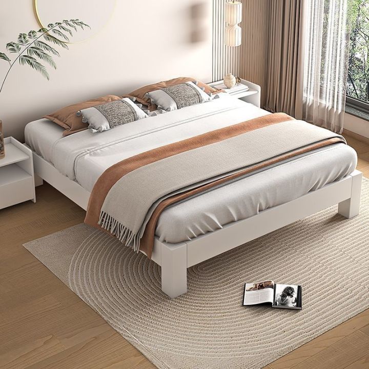 Solid Wood Bed Frame Tatami Bed Frame Three Colors Available Bed Frame ...