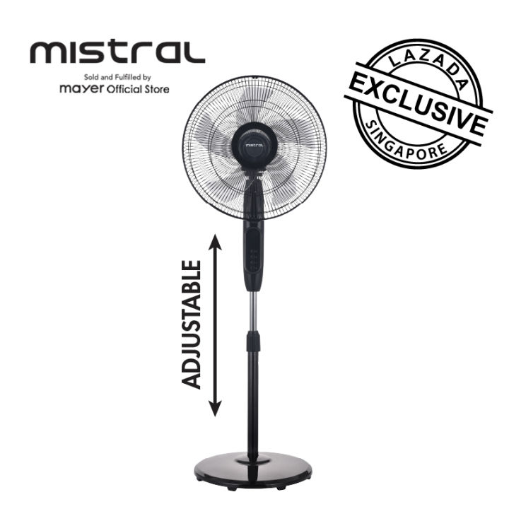 [LAZADA EXCLUSIVE] Mistral 16” Stand Fan MSF1605 | Lazada Singapore