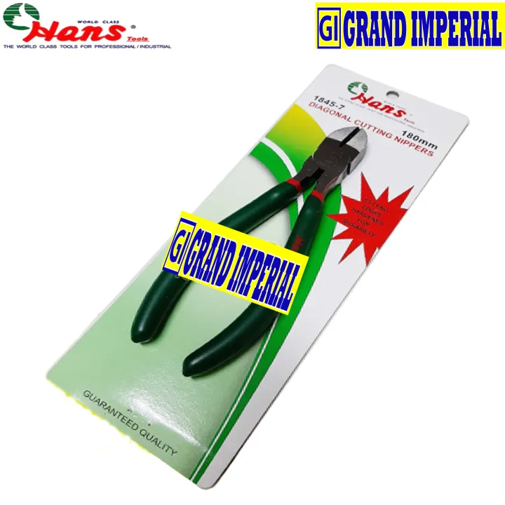 Hans Diagonal Cutting Pliers 1845-7 Grand Imperial Industrial Tools ...