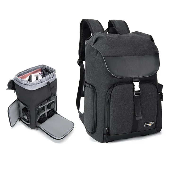 Ba Lô Đựng Máy Ảnh DSLR Caden M8 Vải Canvas Kiểu Vintage | Lazada.vn
