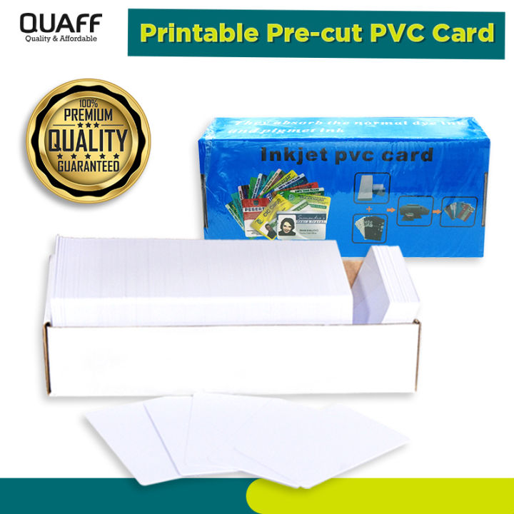 Printable Gift Card Id Card Printer 50PCS BLANK PVC Card Inkjet ...