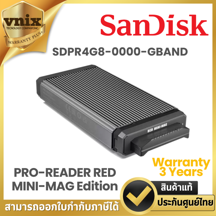 Sandisk SDPR4G8-0000-GBAND PRO-READER RED MINI-MAG Edition Warranty 3 ...