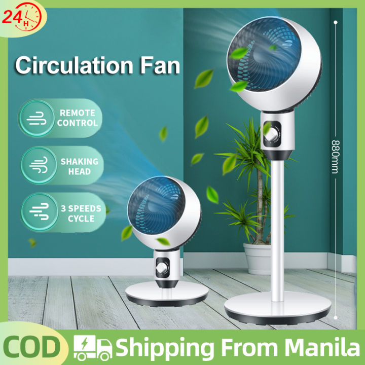 Turbo Air Circulation Fan With Remote Electric fan 360 degree ...