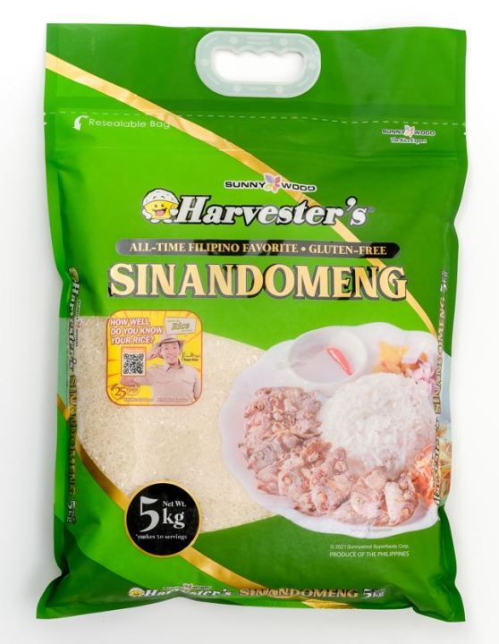 HARVESTER'S SINANDOMENG RICE 5KG | Lazada PH