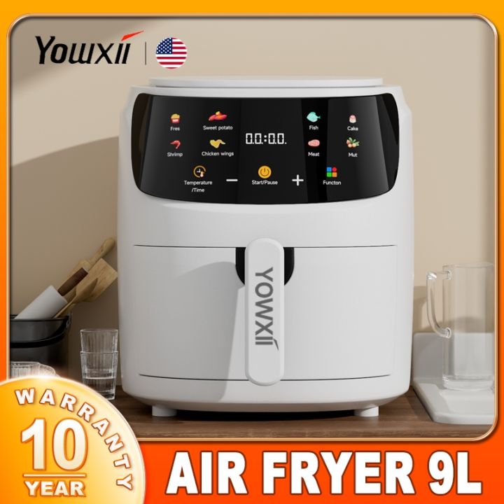 Yowxii fryer TouchScreen 7L 9L Large-Capacity Multifunction Oven Fryer ...