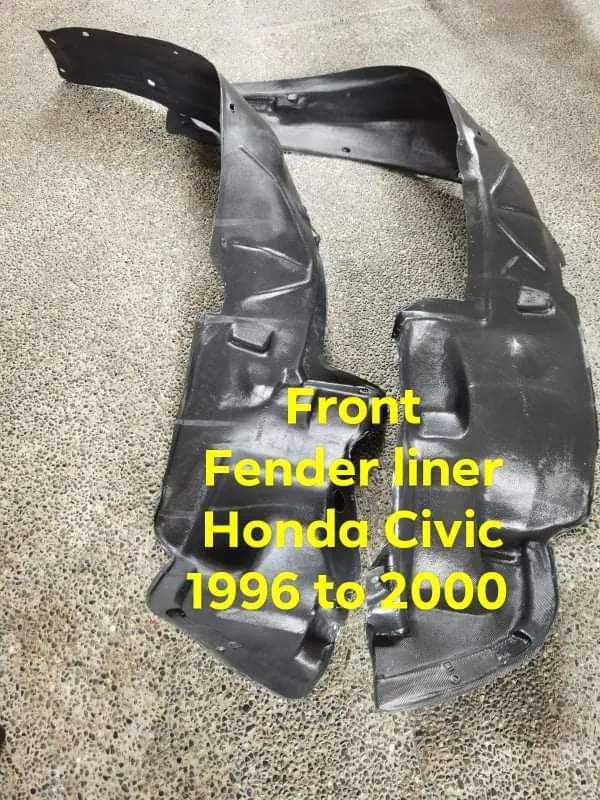 Seiko Liner FRONT Fender Liner Honda Civic Bigote LXI VTI SIR 1996-2000 ...