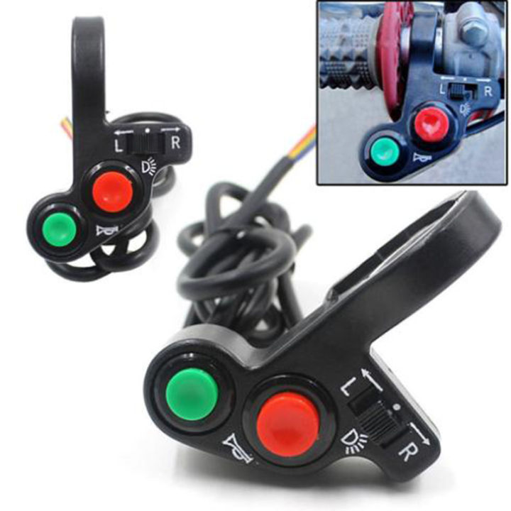 gaoba 7/8" Motorcycle Handlebar Switch Engine Electric Start Horn Light ...