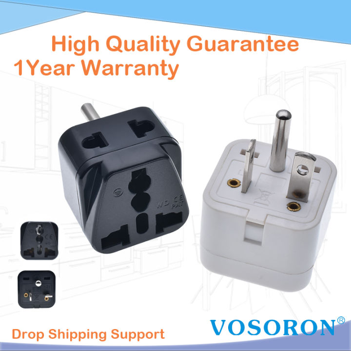 Universal Socket To North American Nema 6-20P 1 Round, 2 Horizontal ...