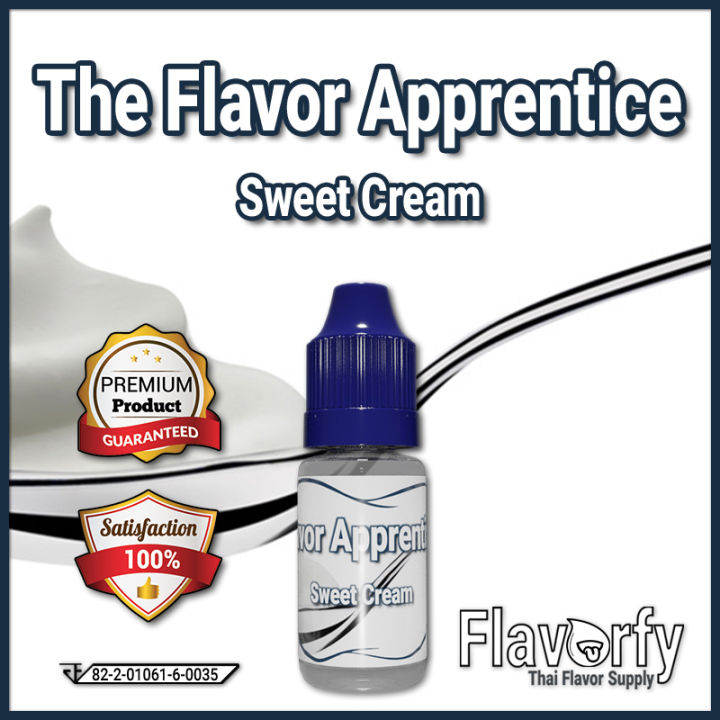 The Flavor Apprentice Sweet Cream - ครีมหวาน - กลิ่นผสมอาหาร - ผ่านการรับรองจาก อย. ประเทศไทย ...