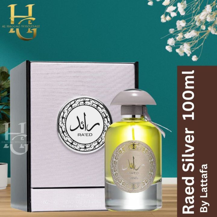 Raed Silver perfume 100 ml Original from lattafa Original 100% | Lazada