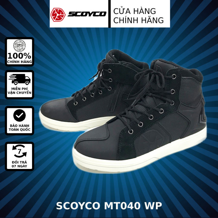 Giày Motor chống nước Scoyco MT040WP | Lazada.vn