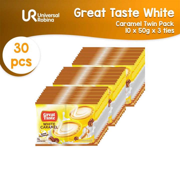 3 x Great Taste White Caramel Twin Pack (50g x 10) | Lazada PH
