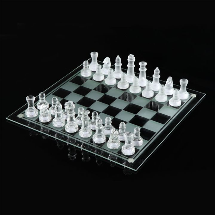 Luxury Chess Set Glass Chess Game High-quality Crafts Crystal Glass ...