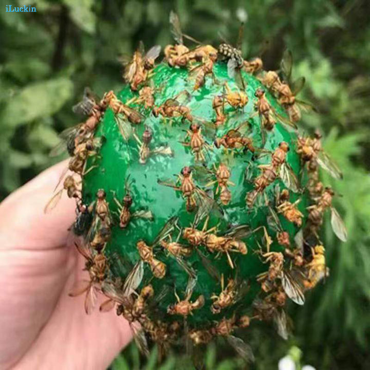 iLuckin Wasp Trap Outdoor Hanging Sphere Highly Effective Bee Trap ...