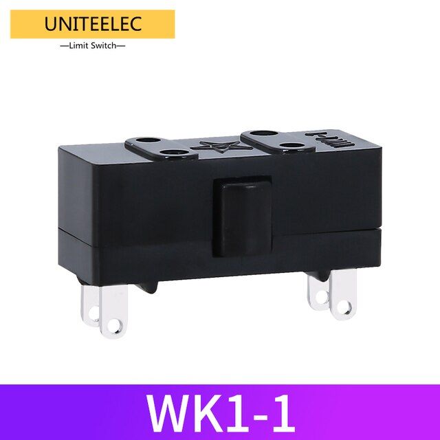 Uniteelec 5pcs/10pcs/lot Micro Switch Limit Switch Wk3-1/wk1-1silver Contact 6a 250v Silver ...