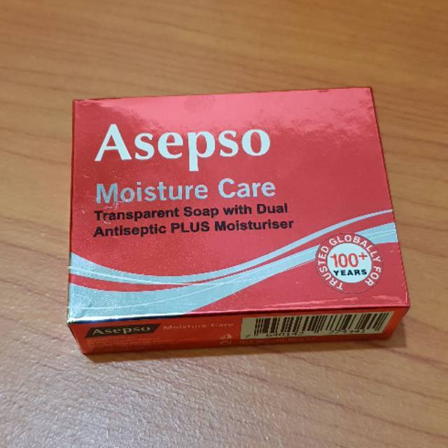Asepso Moisture care 80 gram antiseptic sabun transparan asepso ...